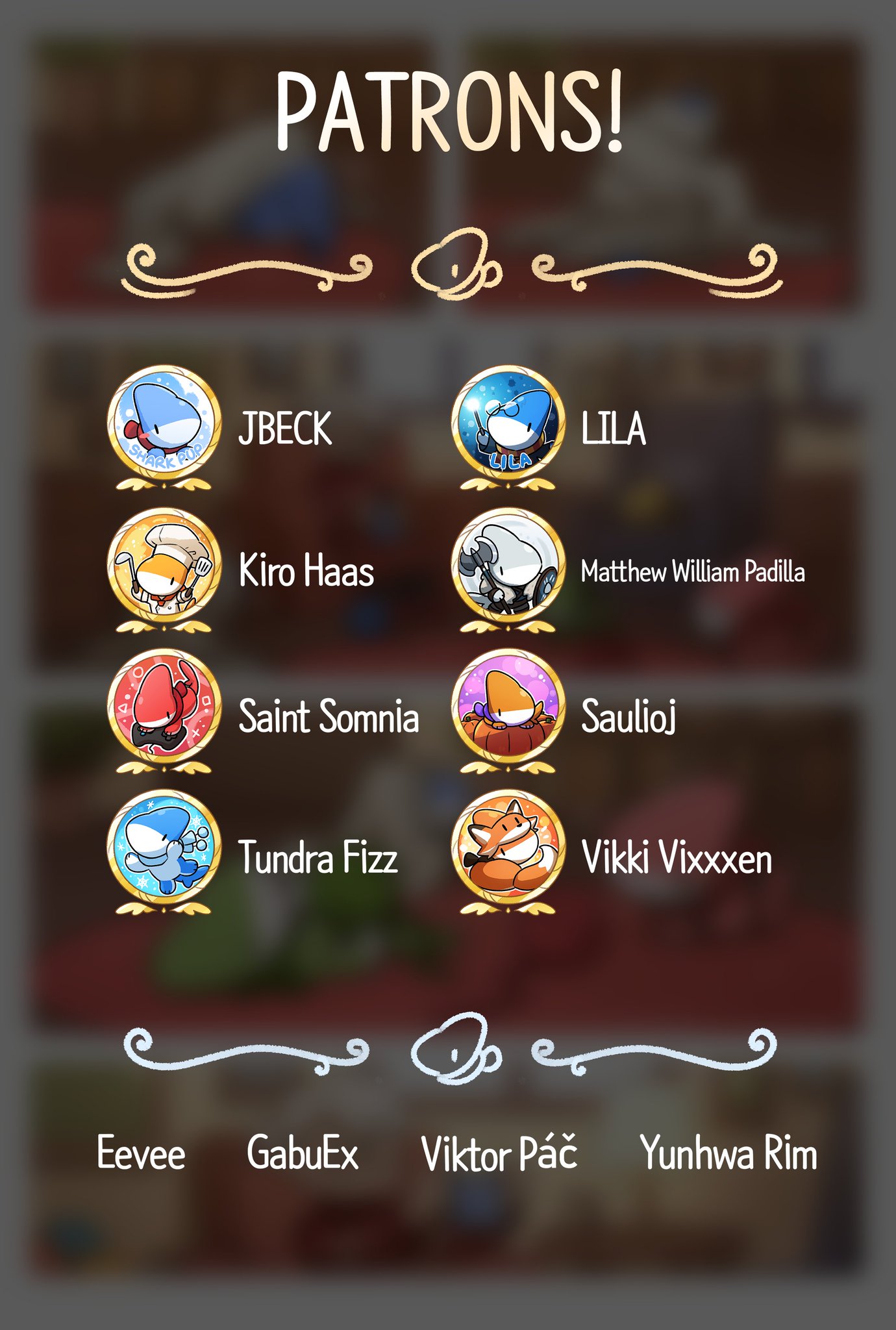 브레스 VRESS on Twitter: "Thank you patrons!!!🥰🥰🥰 if you want to support us, please consider ...