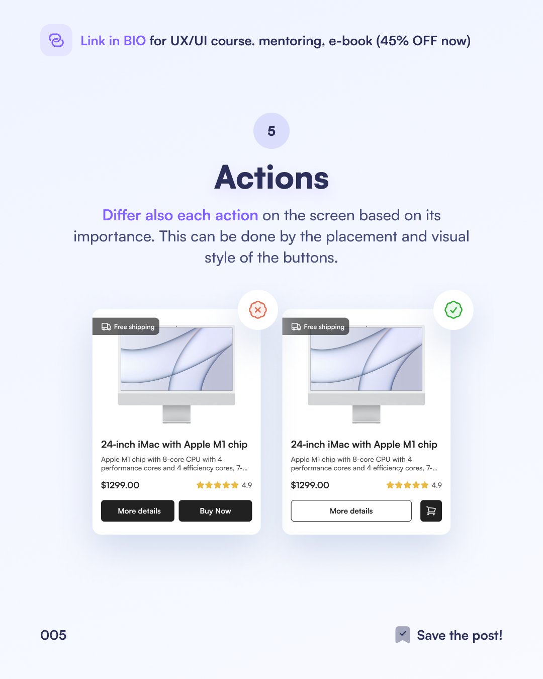 Jan Mraz - UX / UI Designer on Twitter: "5) Actions https://t.co/FLfke3xKb9" / Twitter