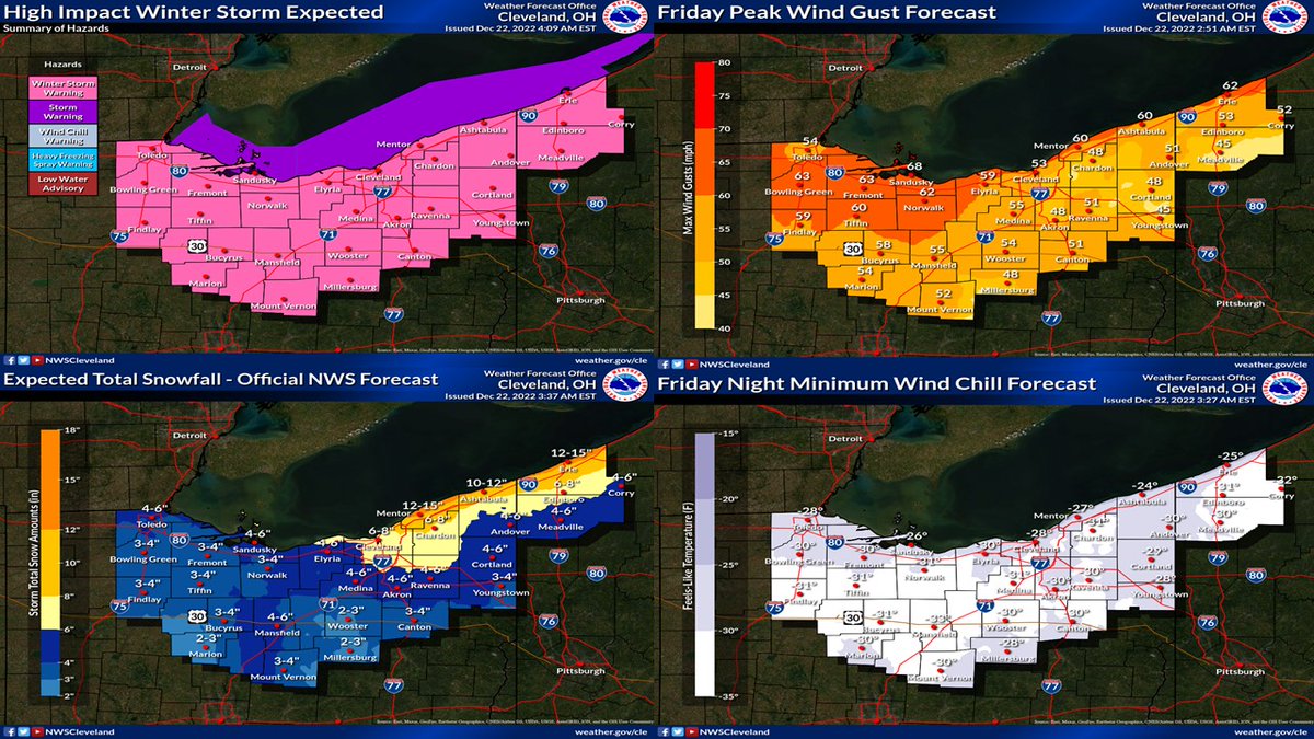 Friends of Science on Twitter: "RT @NWSCLE: A high impact winter storm ...