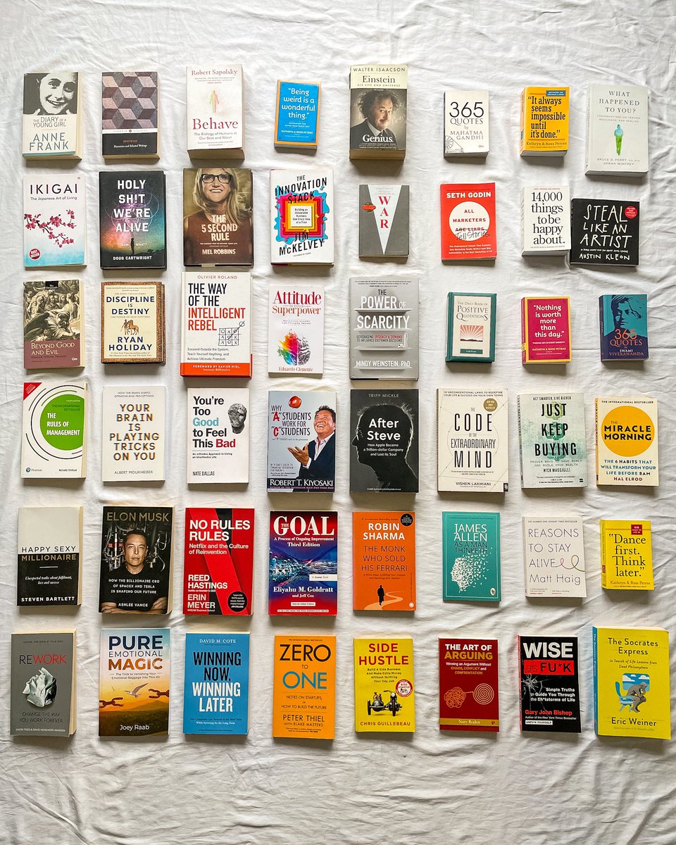 400 Books To Read 1) - المسلسل من Library Mindset @librarymindset - رتبها