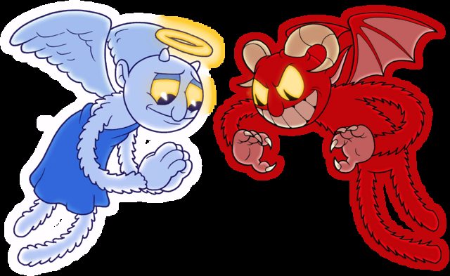 「DEATH BATTLE Wearing Drip! Angel & Demon」|Death Battle Botのイラスト