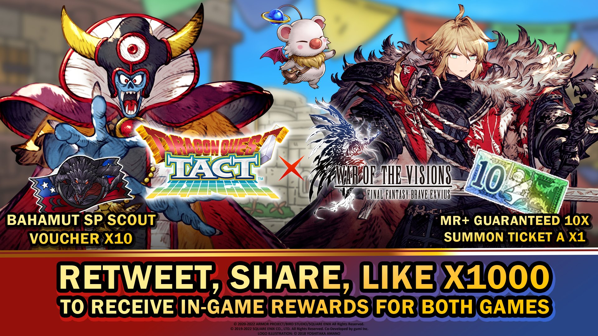 FFBE WAR OF THE VISIONS (EN) on Twitter: "DQ TACT x WOTV Community Challenge! Follow the WOTV ...
