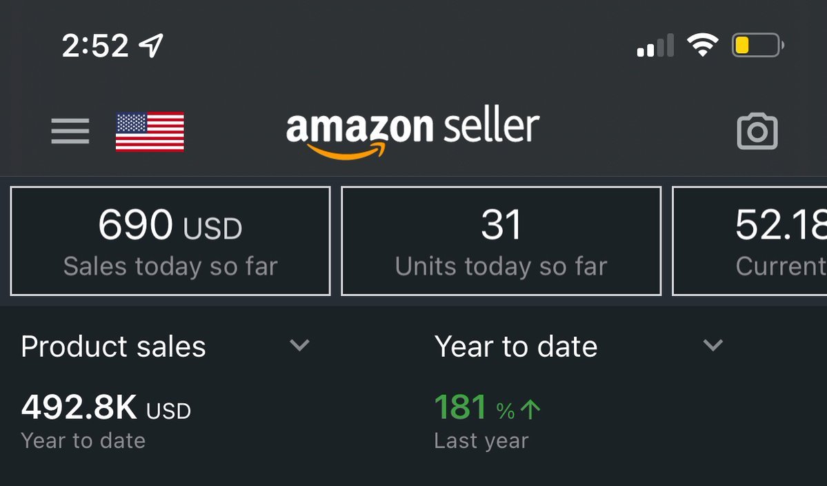 I sold $700 my first year on Amazon 2 years later, I'm $7200 away from ...