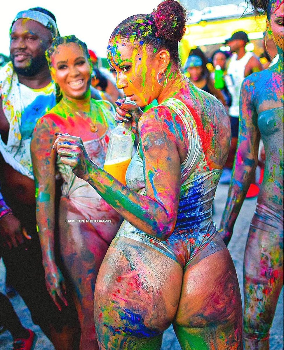 Kaytisha 🇹🇹🦋🌴 on Twitter: "Jouvert 🇹🇹😍"