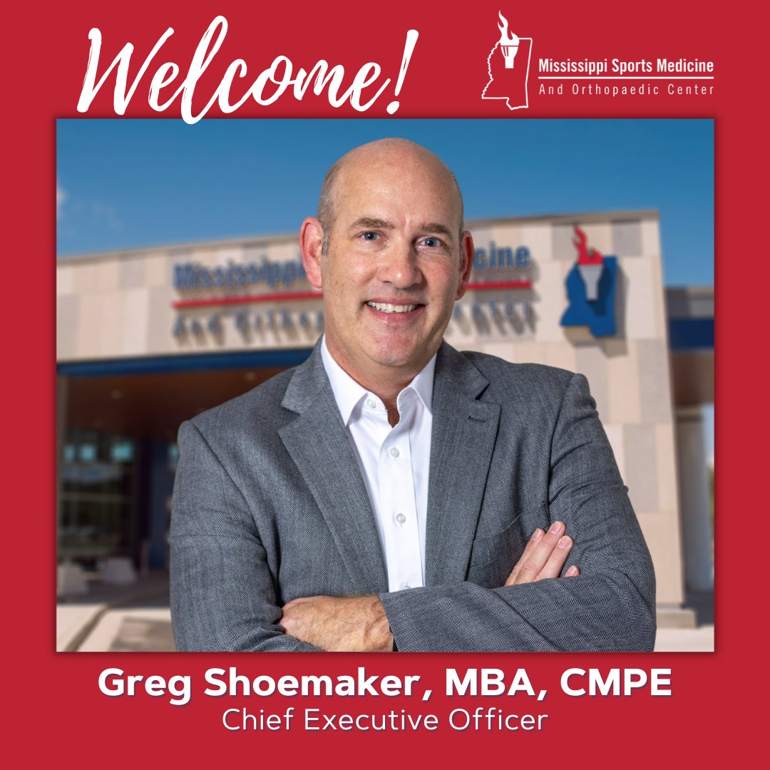 MS Sports Medicine on Twitter: "Please join us in giving a warm welcome to our new Chief ...