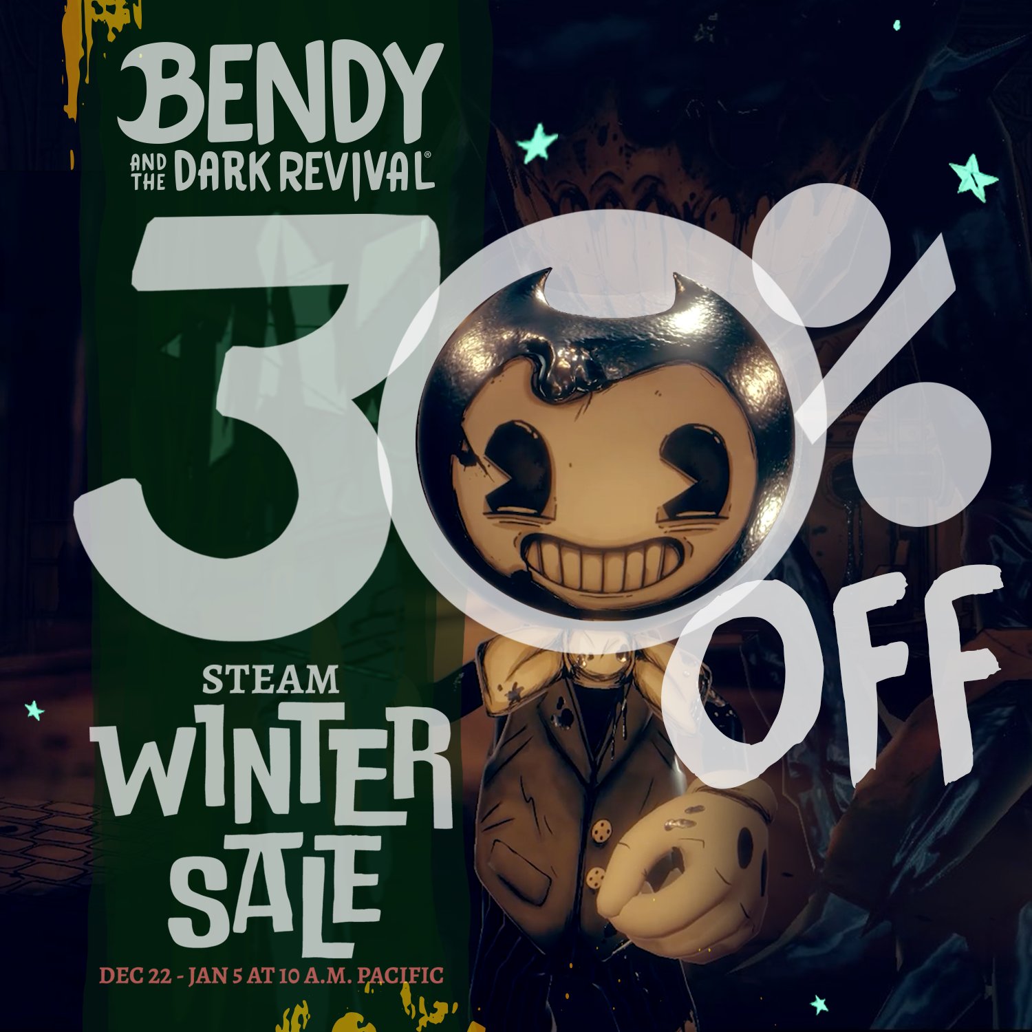 Bendy on Twitter: "30% OFF for a limited time during the Steam Winter Sale! Also check out the ...