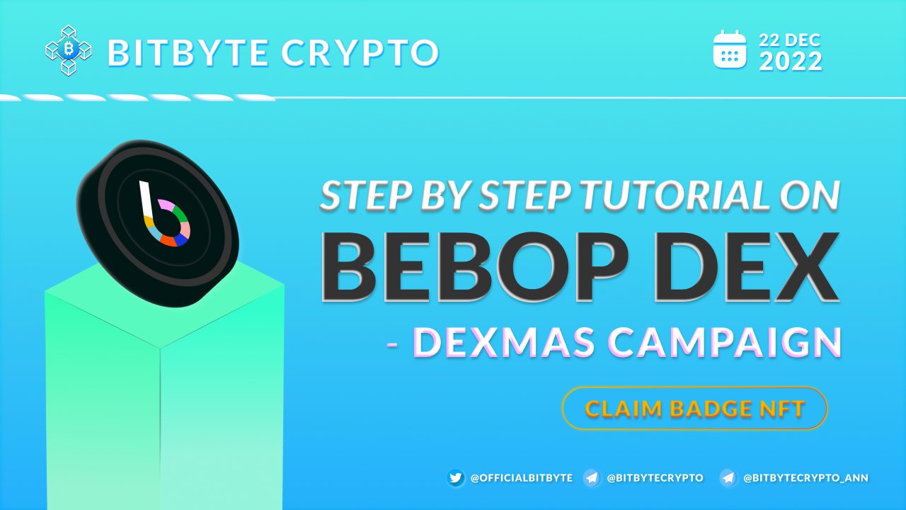 BitByte Crypto on Twitter: "🎅A Step-By-Step Tutorial On How To Collect @bebop_dex DEXmas Badge ...