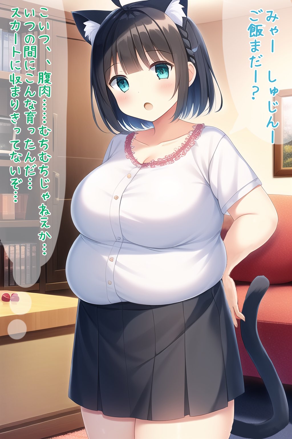 へきおみ | hekiomi on Twitter: "腹肉🐱 #うちのにゃんこの成長過程 https://t.co/4oy5VkF3K0" / Twitter