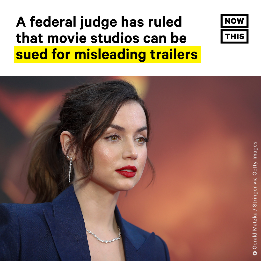 A federal judge decided that movie studios can be sued for misleading trailers — and all it took ...