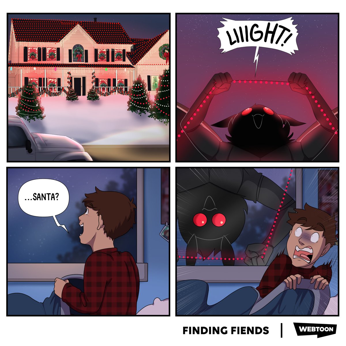 WEBTOON on Twitter: "it's all fun and games till Mothman comes to eat your lights 💡🍴# ...