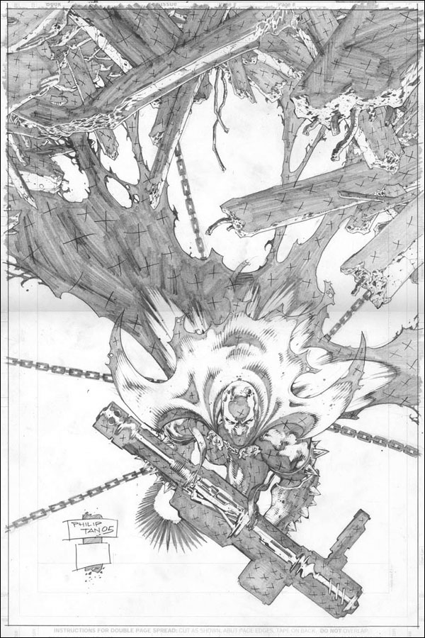 Daily Spawn Archive on Twitter: "The unused cover for Spawn #150. Art by @PhilipTanArt #Spawn"