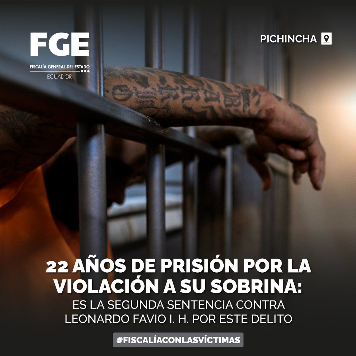 Fiscalía Ecuador On Twitter AtenciÓn Pichincha Pena Máxima Para
