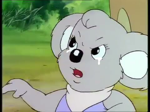 If Nutsy the Koala's Angry with the burst of her tears from Blinky Bill ...