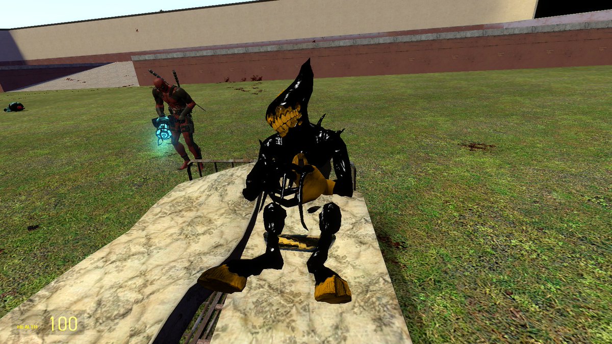 Ink Hyaena on Twitter: "I dare Wilson to pull that trigger #BENDY #BATDR #Gmod"