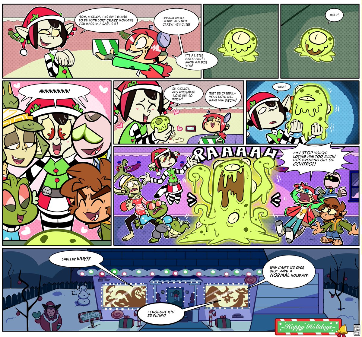 「Skater wolf 🐺 」JoshDamn BUY THE MAU PLUSH 😺の漫画