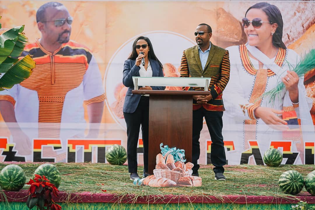 Office of the Prime Minister - Ethiopia on Twitter: "PM @AbiyAhmedAli and First Lady Zinash ...