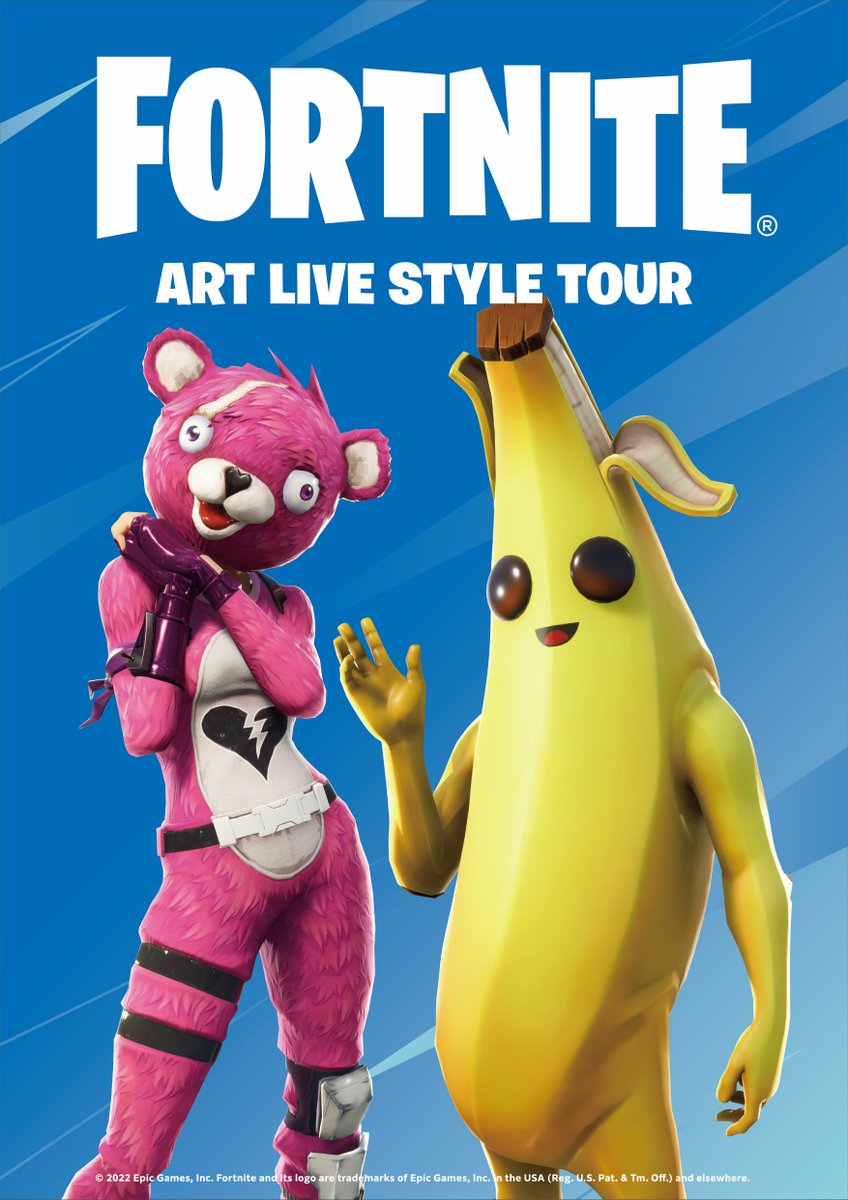 マルイノアニメ On Twitter 【fortnite Art Live Style Tour】 『fortnite』のpop Up
