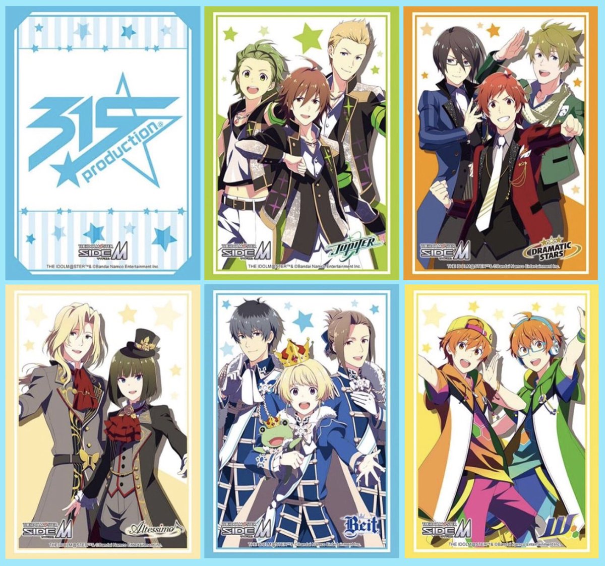 蒼月 on Twitter: "【サプライ】 ブシロード サプライ アイドルマスター SideM ・スリーブ、ラバマ、デッキホルダー、ストレイジ 各 23年3月15（水）発売予定 #アイドル ...