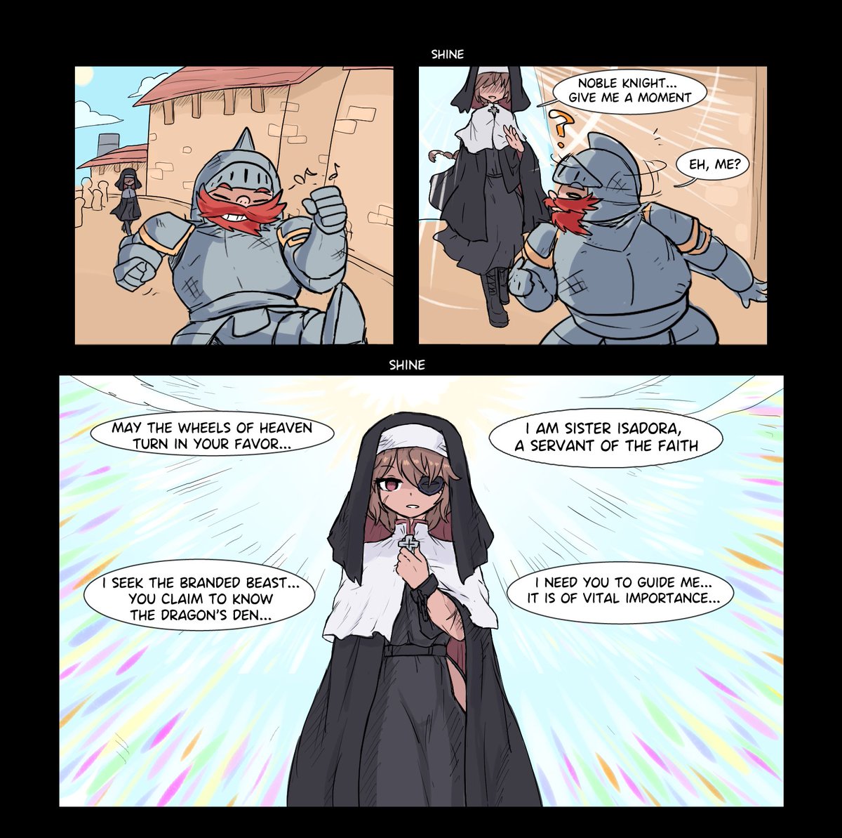 「Sister Isadora 」Sheepappの漫画