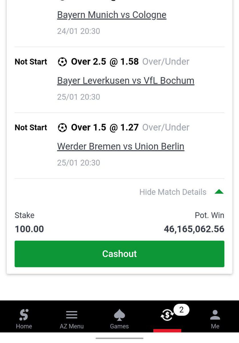 PlayMaker_Tips on Twitter: "SPORTYBET !!!!!! 🔥🔥 LONG SHOT 124K ODDs 💼💼 OVER ( 2)Asian Totals ...