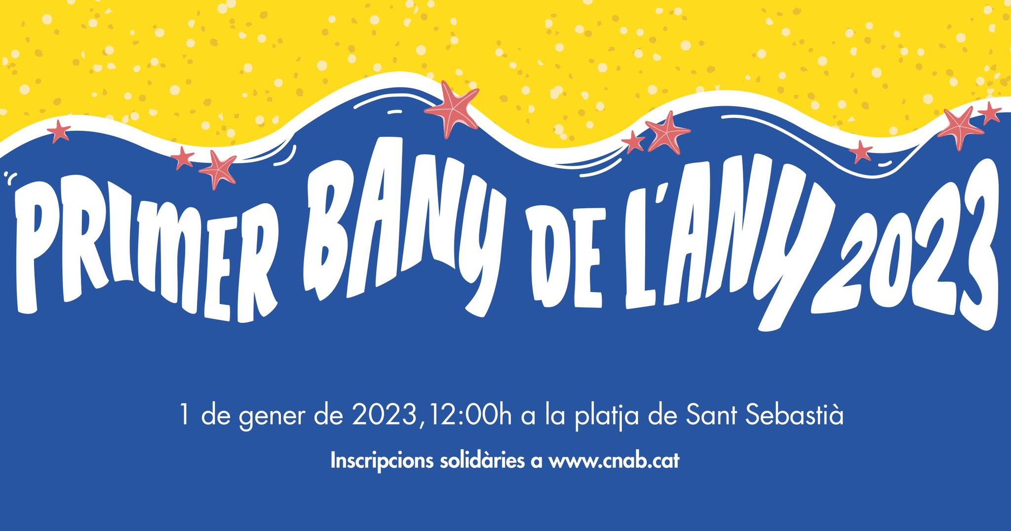Club Natació Atlètic-Barceloneta on Twitter: "🎉 PRIMER BANY DE L’ANY 🎉 🗓️ 1 de gener de 2023 ⏰ ...
