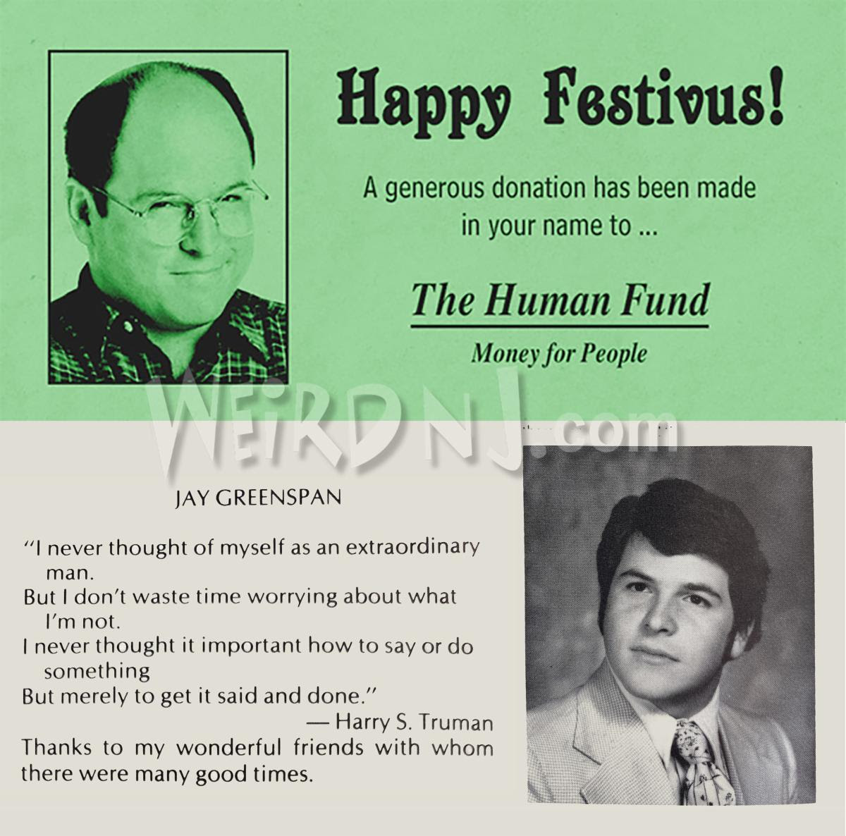 George Costanza Festivus