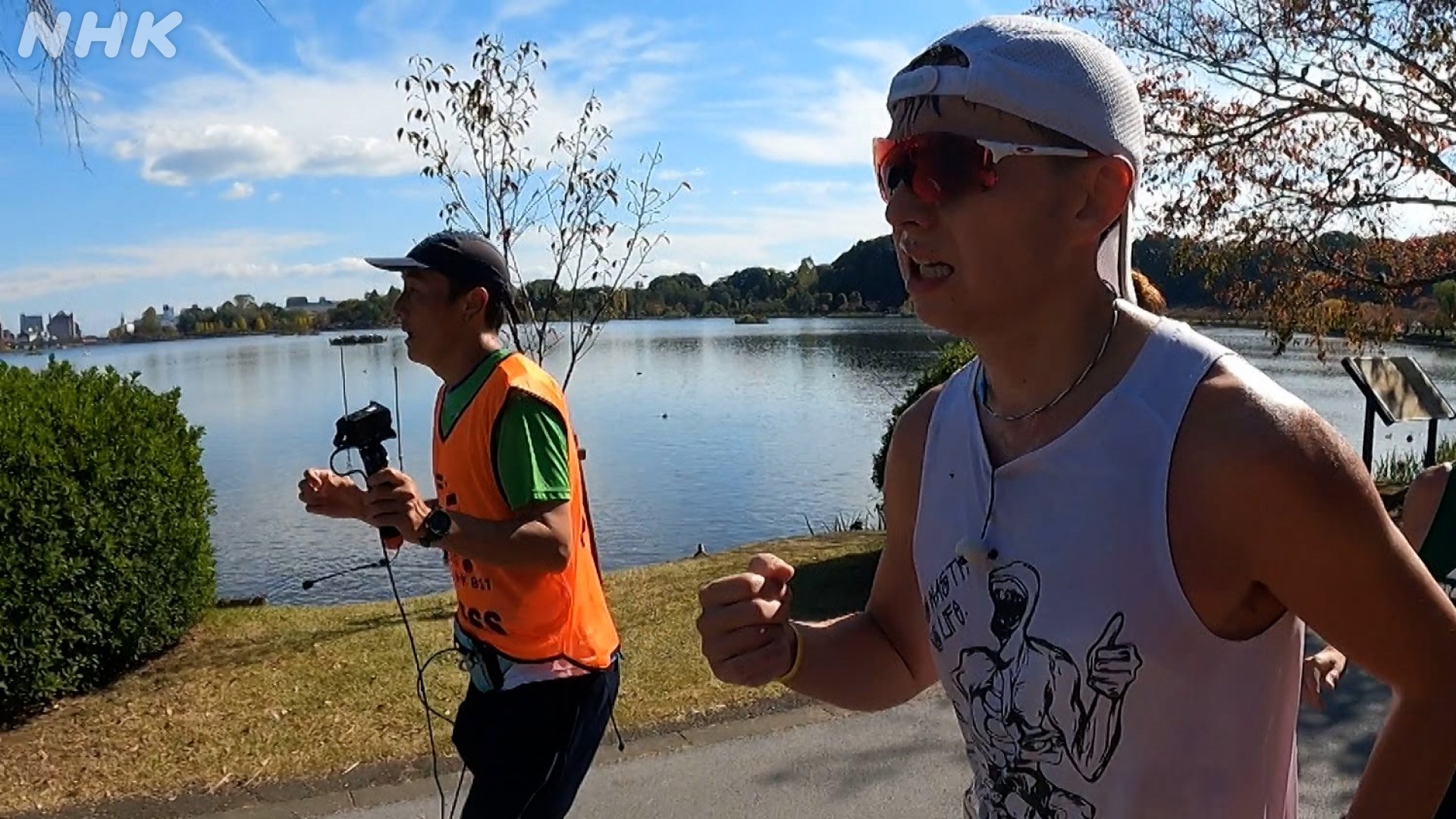 NHK水戸放送局 on Twitter: "【ハリー杉山 水戸を走る🏃】 水戸黄門漫遊マラソン いいお天気でしたね～ 町並み満喫してくれたかな？ ランスマ倶楽部 「ハリーとチャンの ダブル ...