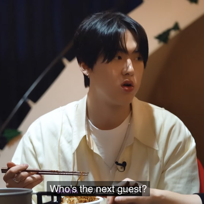 carrots🥕😏 on Twitter: "Bin wants to invite mj as his next guest for moonbob 🥹🥹 mj hyung lover ...