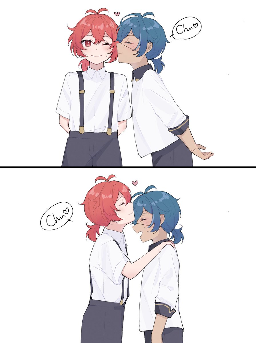 ディルガイ「ディルガイおショタ #luckae 」干し芋の漫画