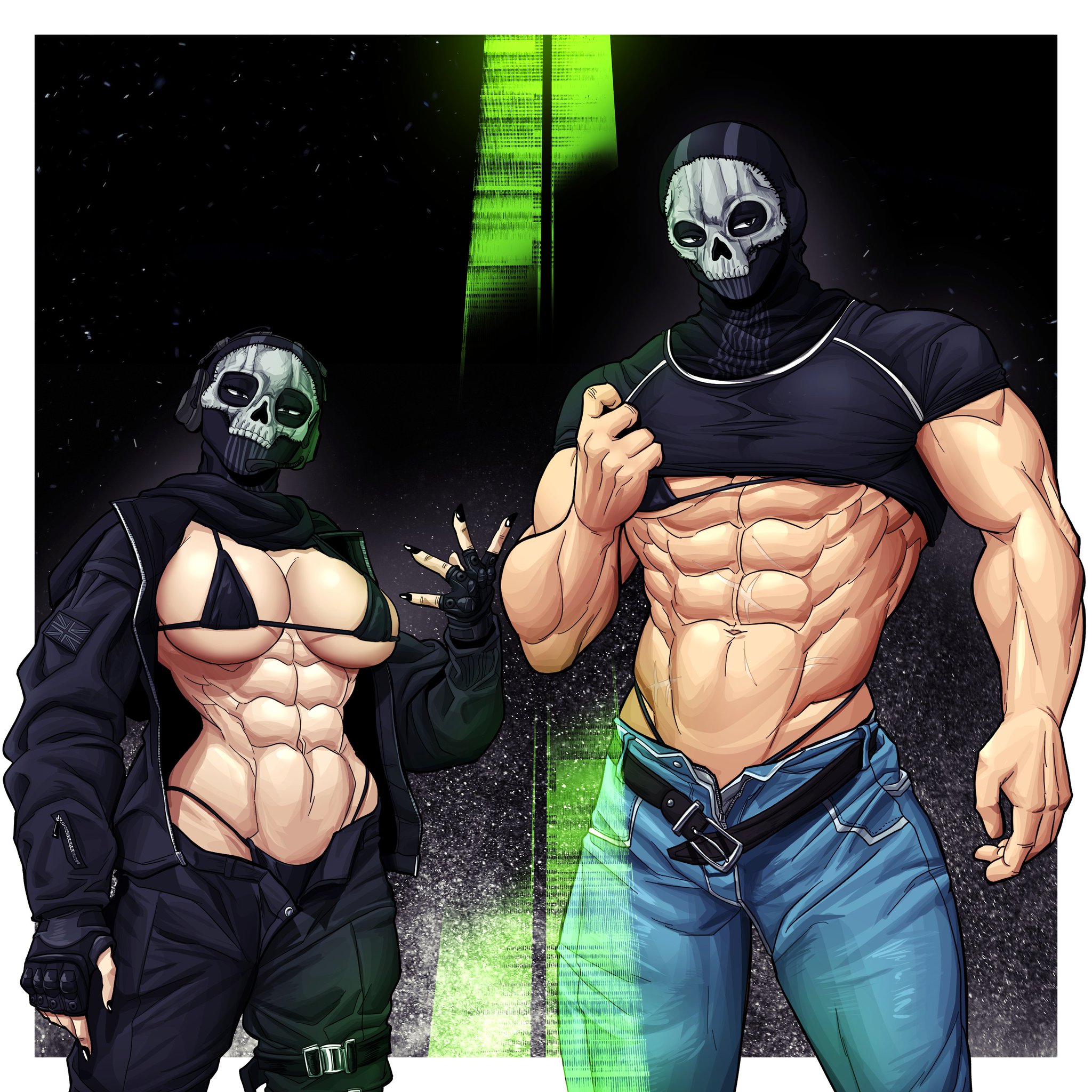 Sparkeyjinjin On Twitter Brit Couple Mw2 Mwii Ghost