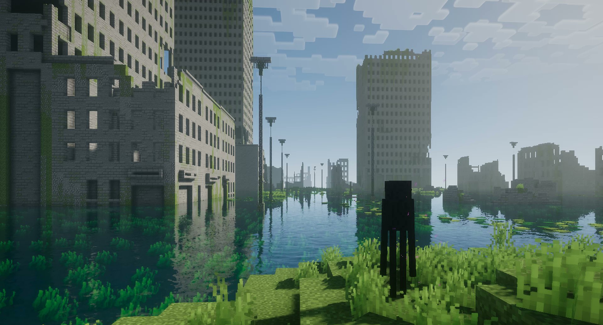 Overgrown City Minecraft
