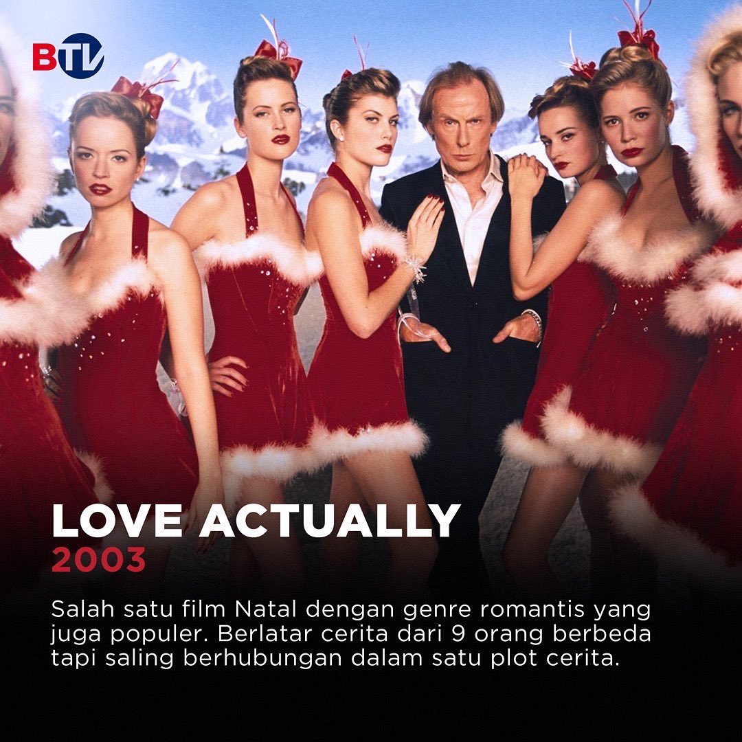 BTV on Twitter: "Salah satu film Natal dengan genre romantis yang juga populer. Berlatar cerita ...