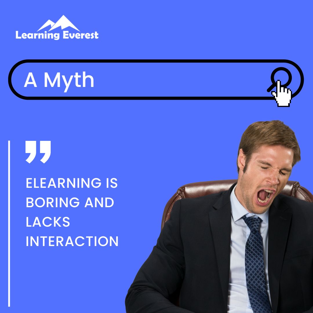 Learning Everest on Twitter: ""eLearning is boring and lacks interaction." Do you really think ...