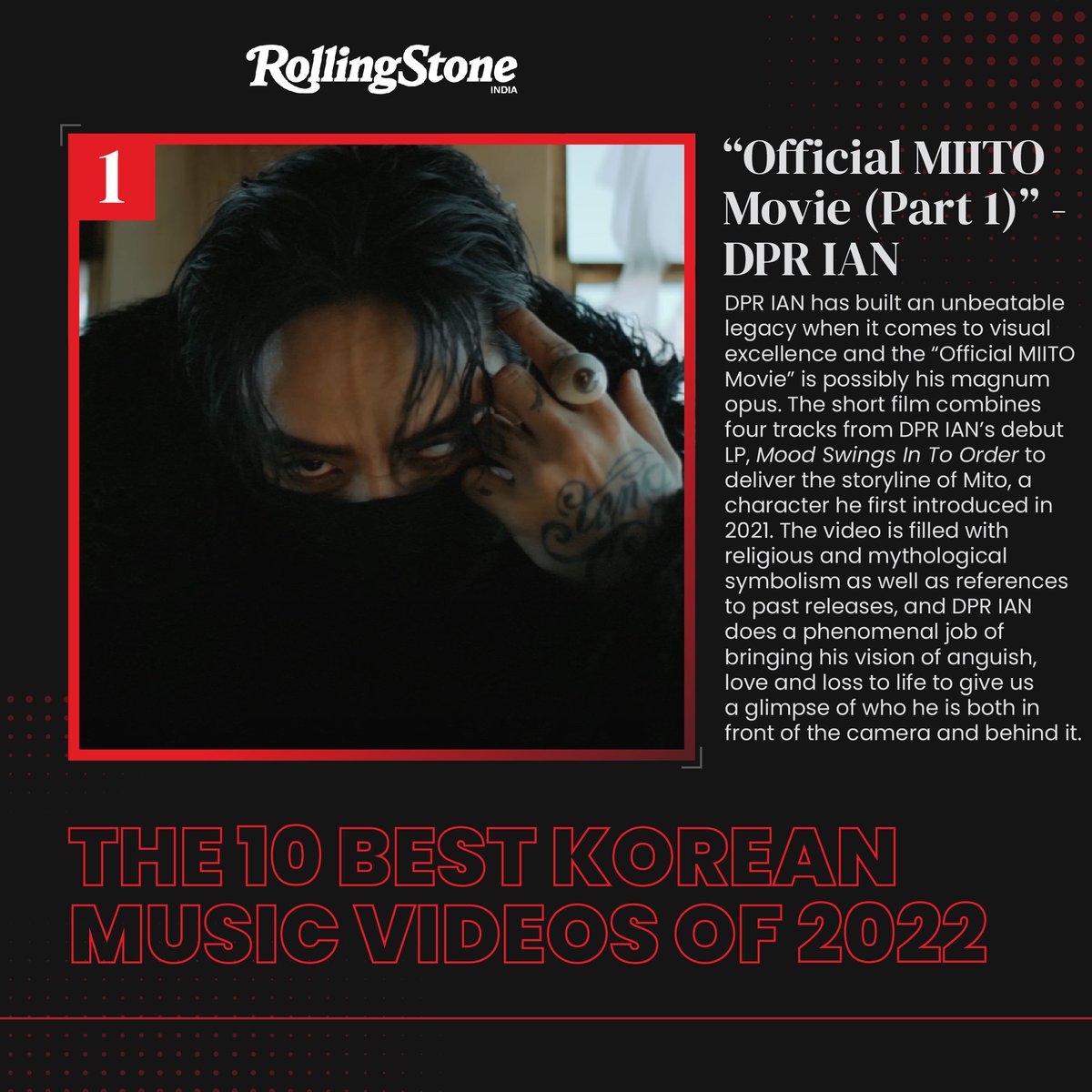 dpr ian pics on Twitter: "RT @RollingStoneIN: 1. "Official MIITO Movie (Part 1)" - #DPRIan ...
