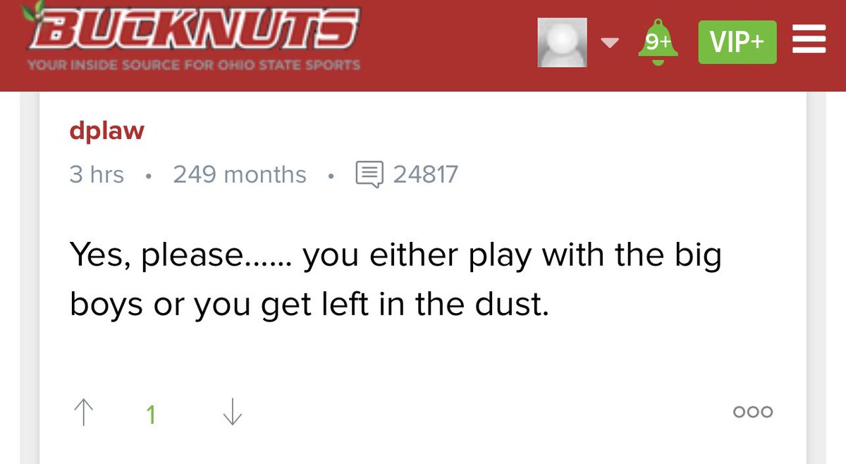 Message Board Geniuses on Twitter: "#OhioState fans are fed up with the state of the football ...
