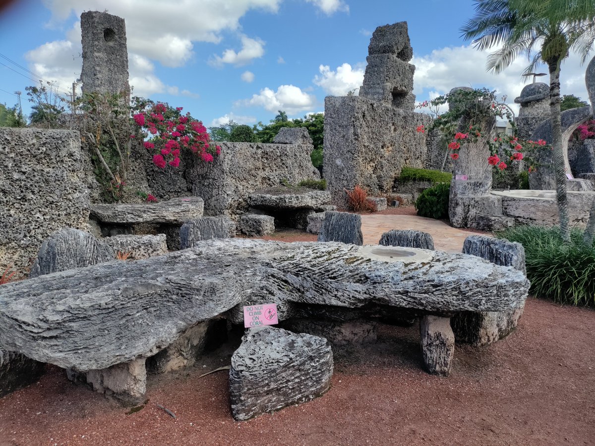 I got to visit The Coral Castle the other day, it's a modern-day ...