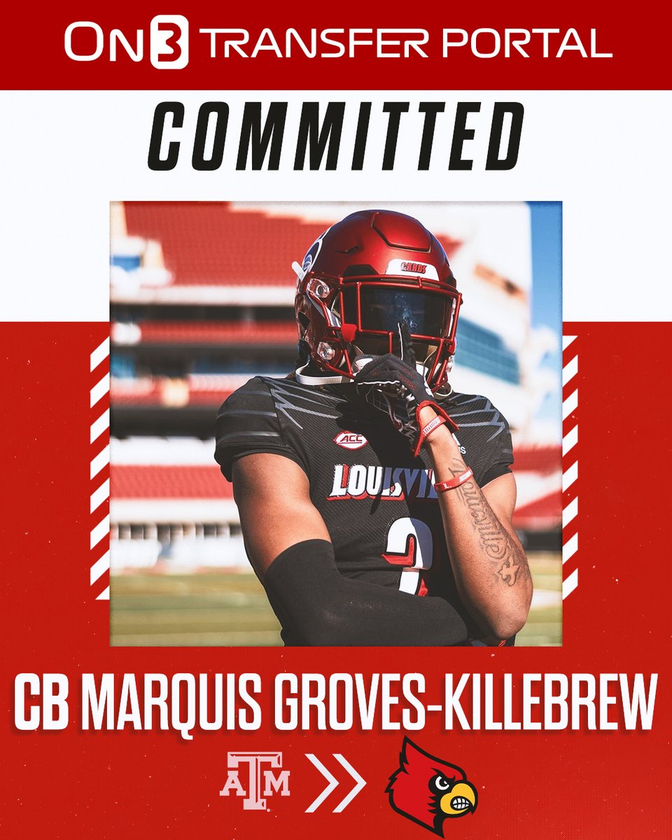 On3 on Twitter: "🚨BREAKING🚨 Texas A&M CB transfer Marquis Groves-Kellebrew has committed to ...