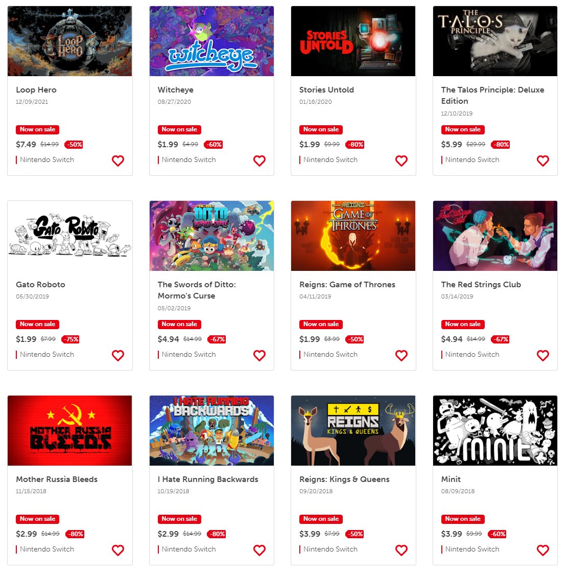 Wario64 on Twitter: "Devolver Digital sale on US eShop https://bit.ly/3WGEhOw"
