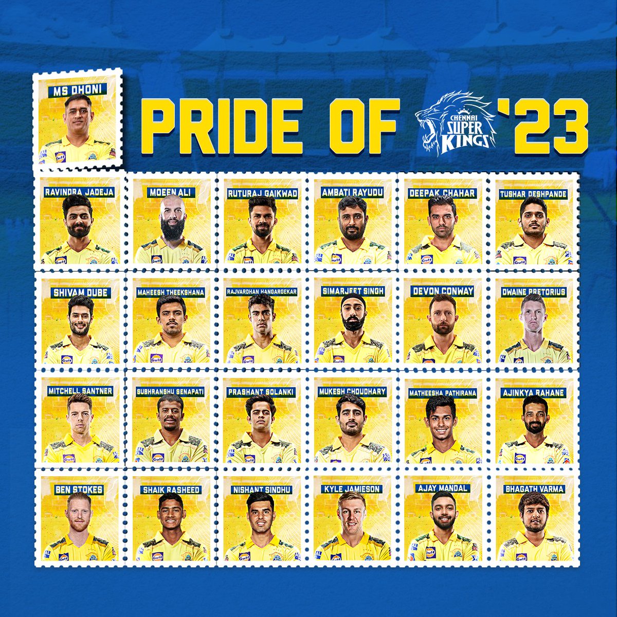 Csk Team List चेन्नई सुपर किंग्स खिलाड़ी 2024 लिस्ट