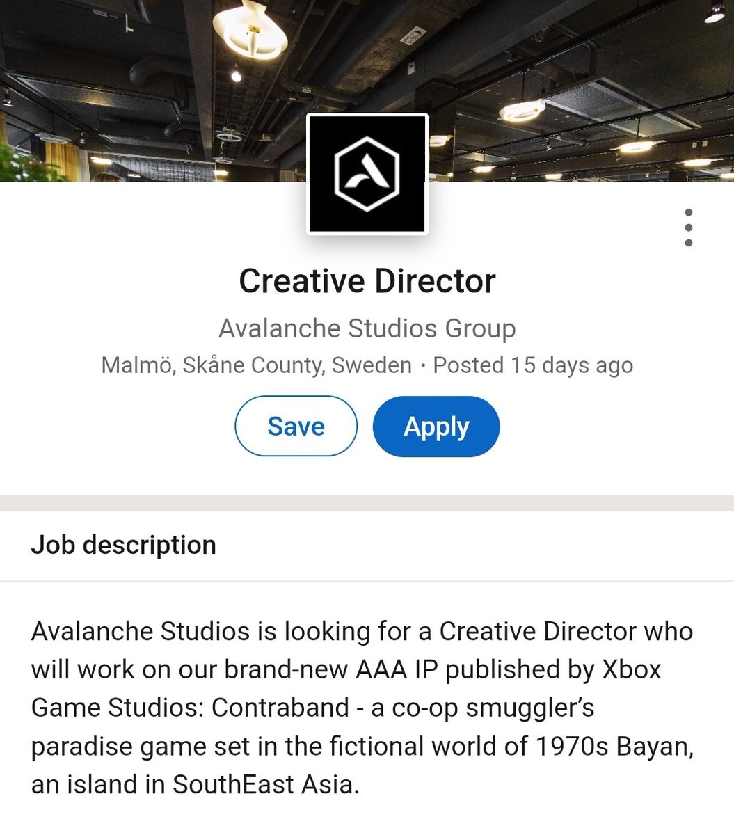 Idle Sloth💙💛 on Twitter: "(Job Listing) Avalanche is looking for a Producer, Creative and ...