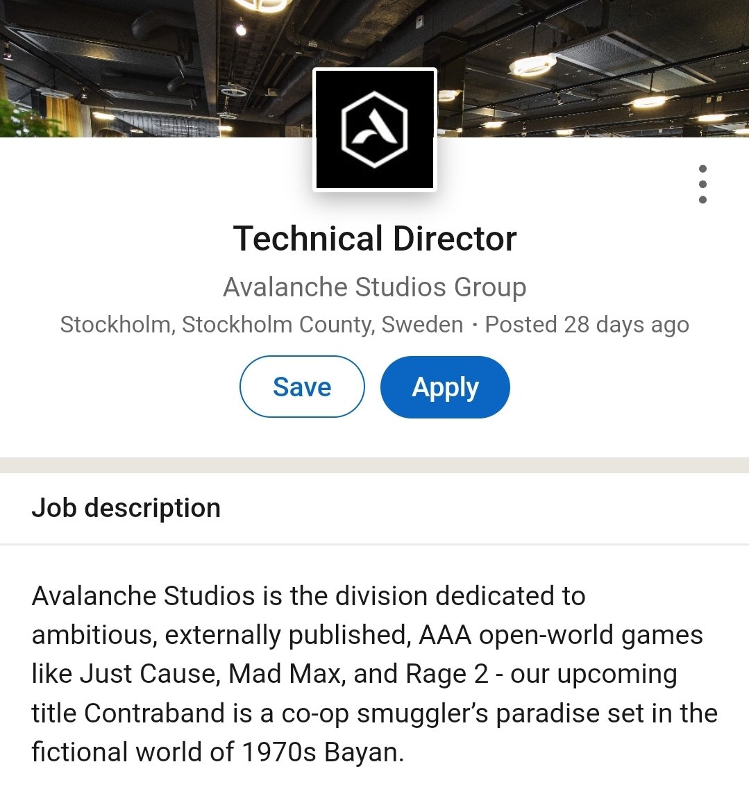 Idle Sloth💙💛 on Twitter: "(Job Listing) Avalanche is looking for a Producer, Creative and ...