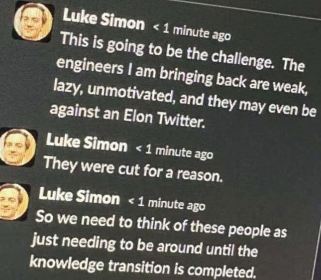 Leah McElrath on Twitter: "This guy—Luke Simon—is reportedly out at Twitter: https://t.co ...