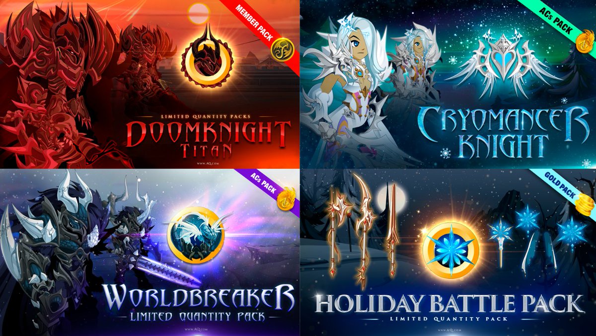 AQW News Source ⚔️ on Twitter: "The 2022 Frostval Limited Quantity Shop Sets arrive tonight at 6 ...