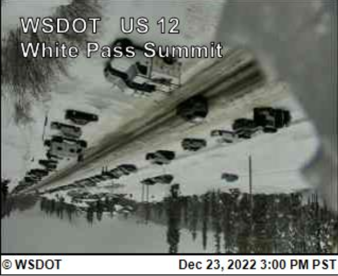 Washington State DOT on Twitter: "Uh oh. Looks like we've got some real issues on White Pass ...