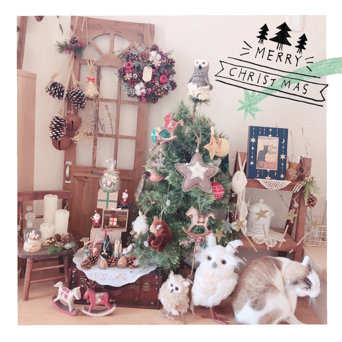 「Merry Xmas🎄イブ!🐈 」|星茨まと🐈COMITIA144【I26a】のイラスト