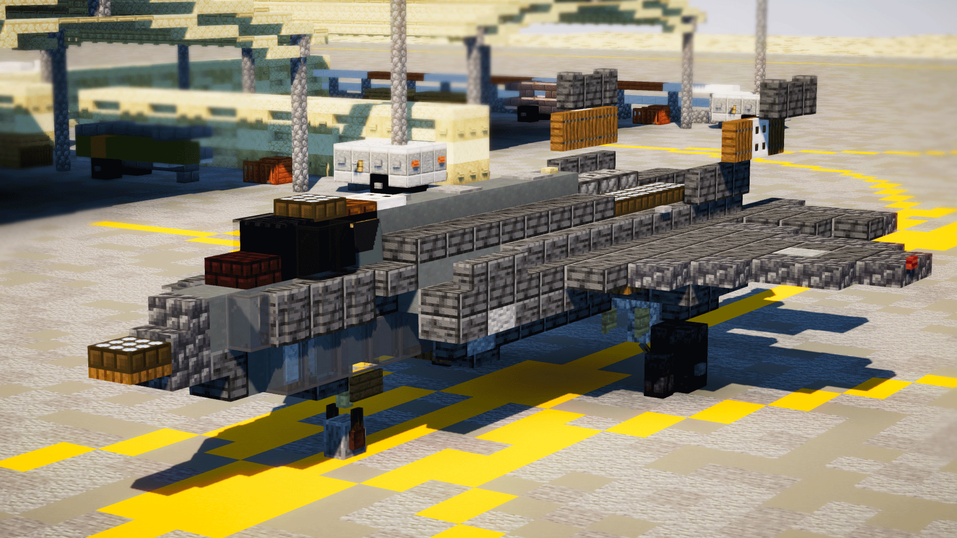 Minecraft Fighter Jet Does This Look Like A Fighter Jet To You?