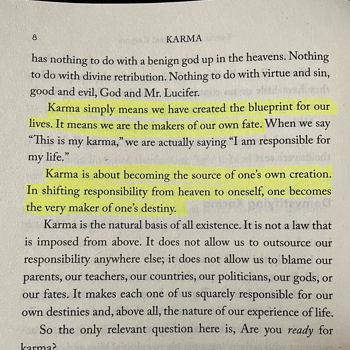 “Karma by Sadhguru” SG explains the concept of Karma & dispels many ...