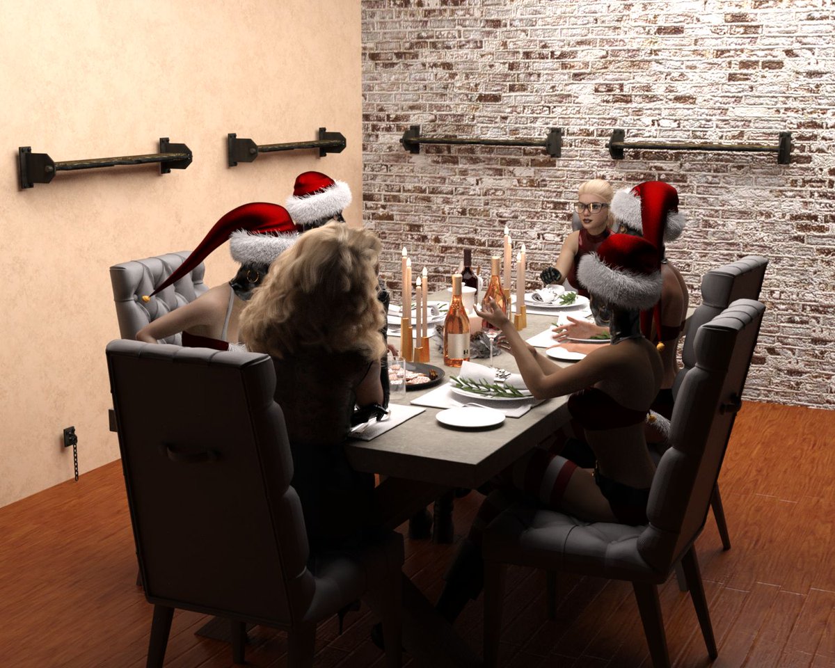 Slaveartistu On Twitter The Christmas Dinner Party Of The Teaclub Together With There Best