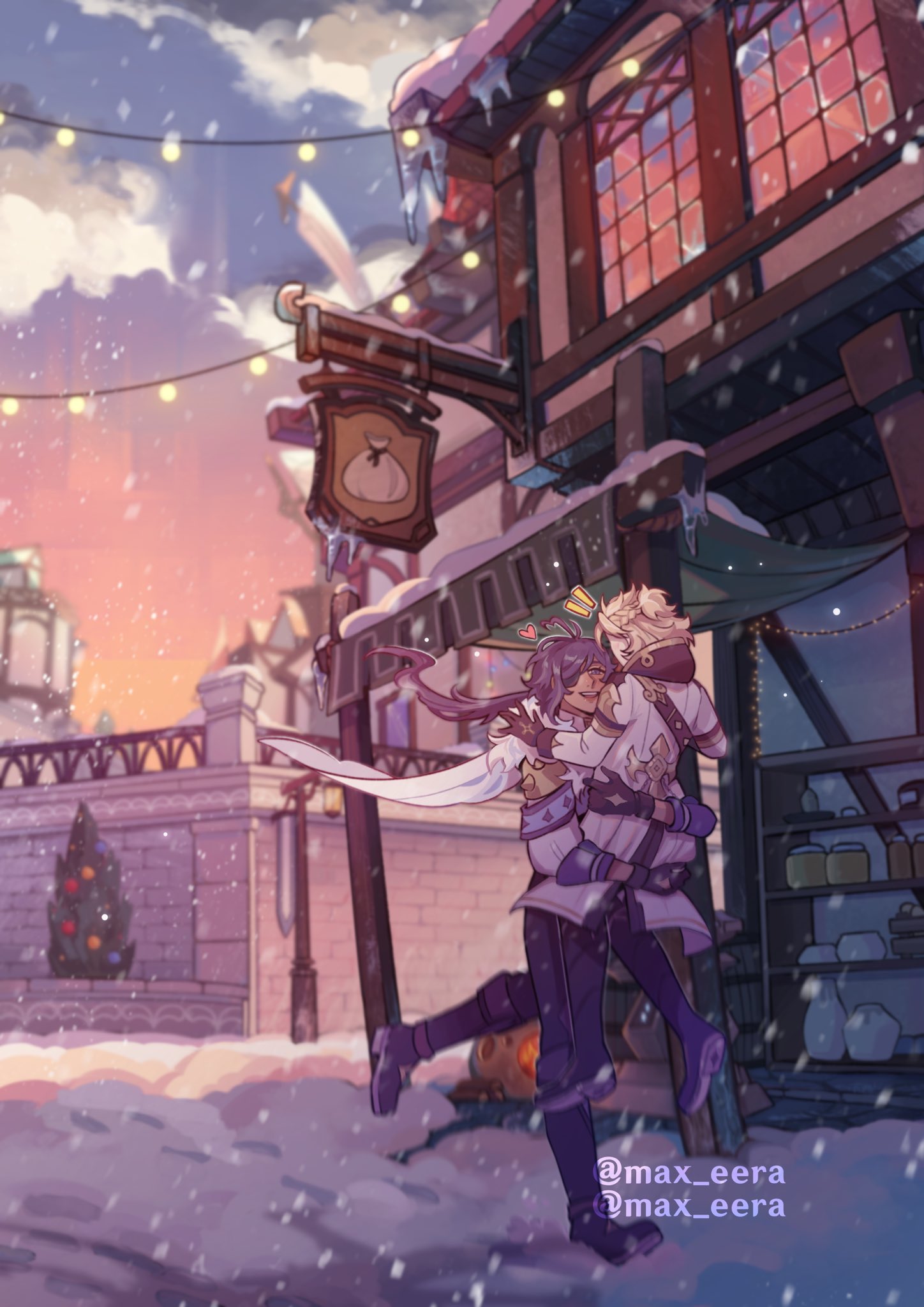 max 🌻comms closed on Twitter: "Snow in mondstadt ️🌻 #genshinimpact #原神 https://t.co/FFXeQNZbdI ...