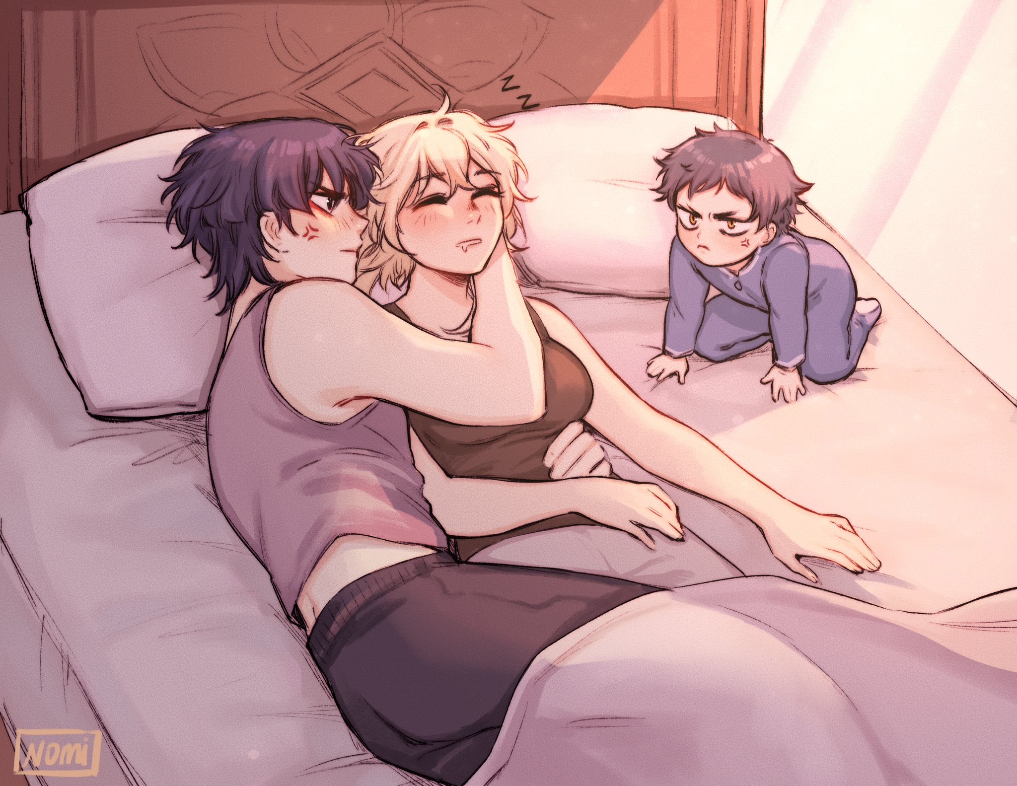 Nomi ๐ฑ On Twitter Scara Doesnt Like To Share In The Morning